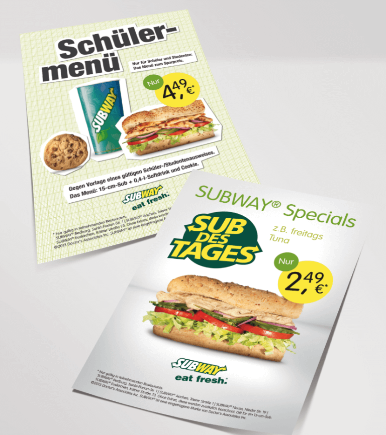Subway – 36Grad Design Grafik & Design aus Bedburg
